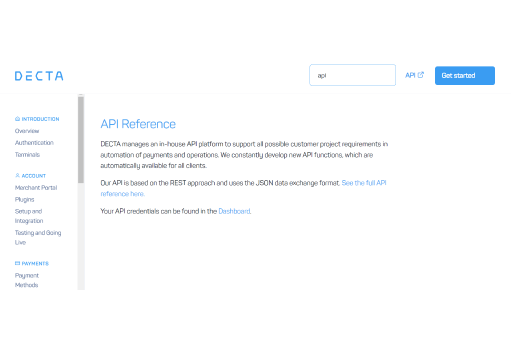 Secure Payments with DECTA Payment Page